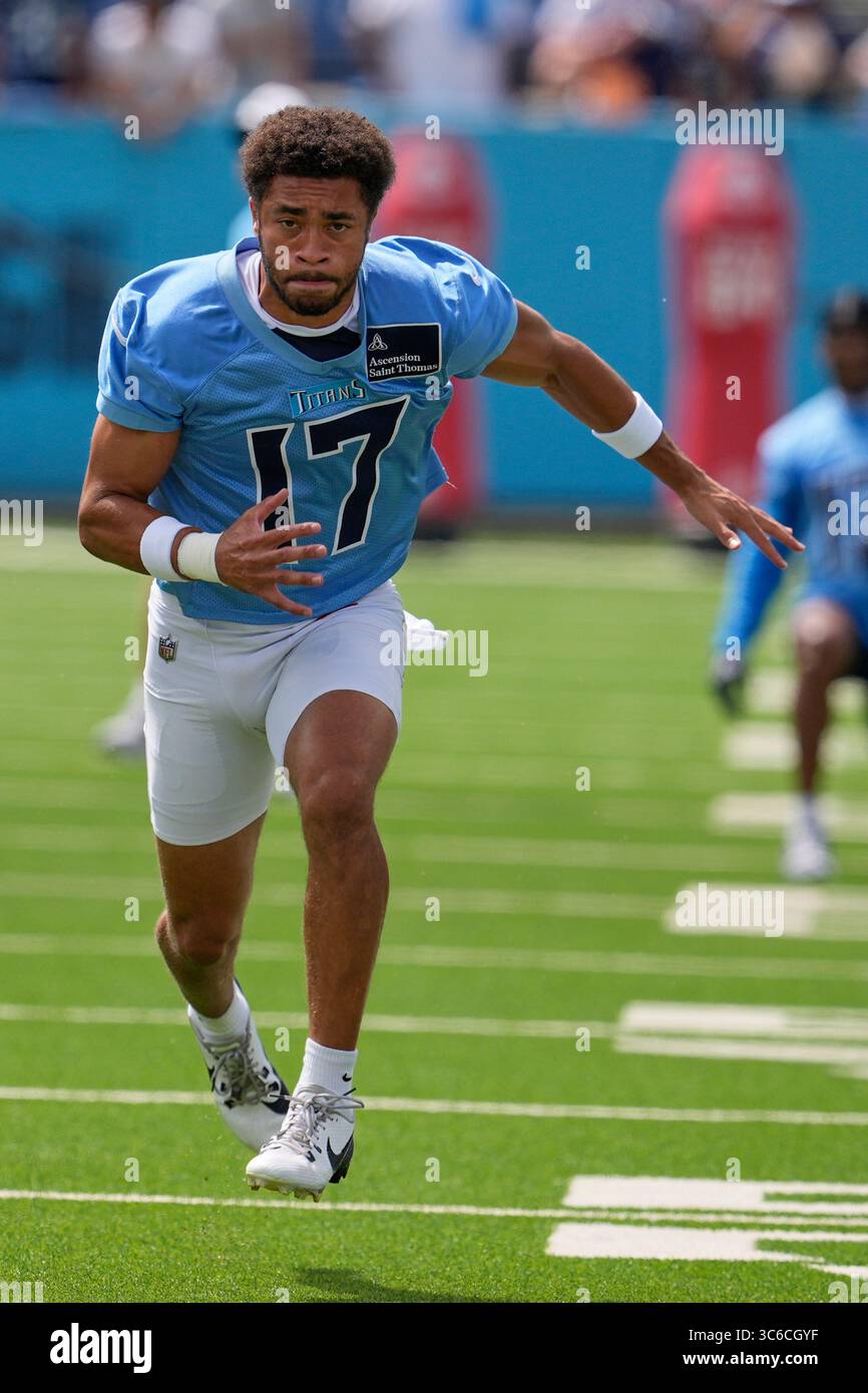 Tennessee Titans wide receiver Chimere Dike (17) during "Back Together ...