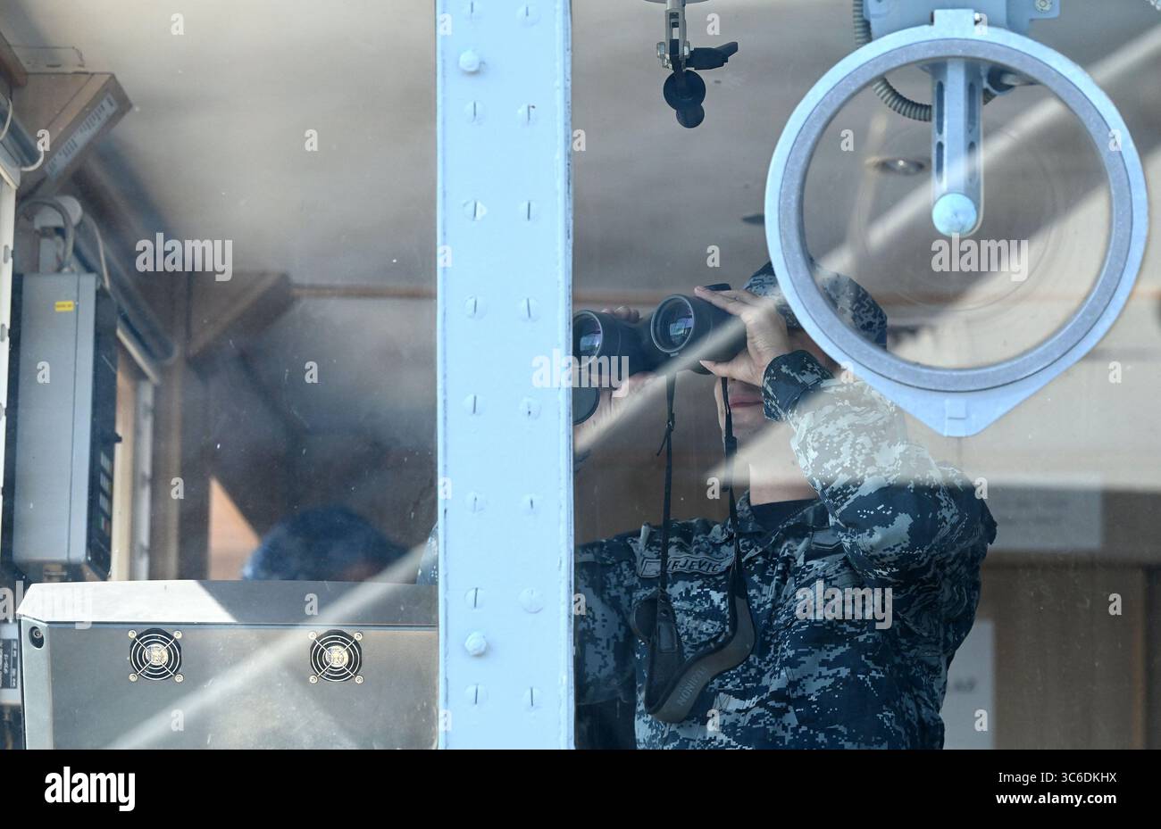 Members of Croatian Navy are pictured during Croatian Navy a military ...