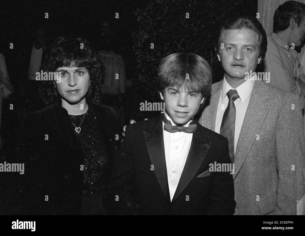 Adam Rich and parents Francine and Rob Rich 1982 Credit: Ralph ...
