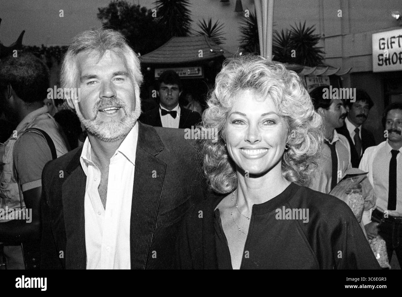 Kenny Rogers and wife Marianne Rogers Circa 1980's Credit: Ralph ...