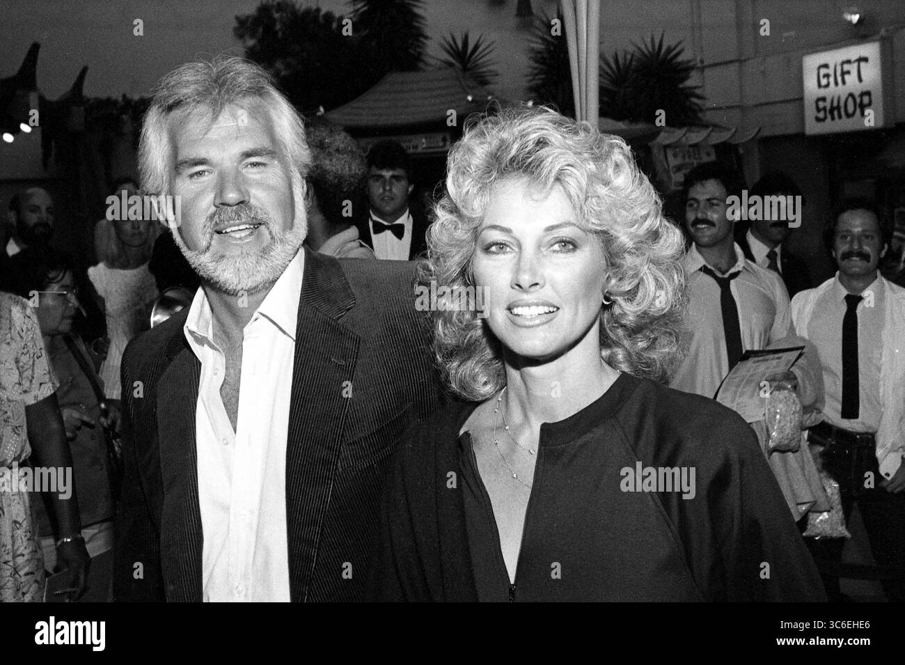 Kenny Rogers and wife Marianne Rogers Circa 1980's Credit: Ralph ...