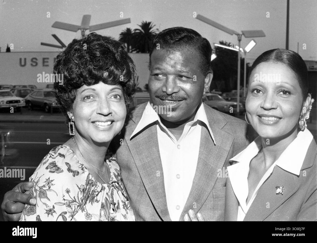 Sugar Ray Robinson with wife Millie Circa 1980's Credit: Ralph ...