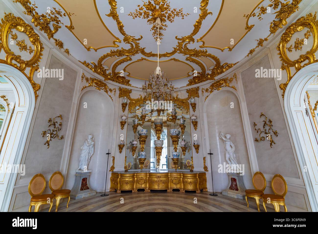 Interior of New Chambers in Potsdam, Germany Stock Photo - Alamy