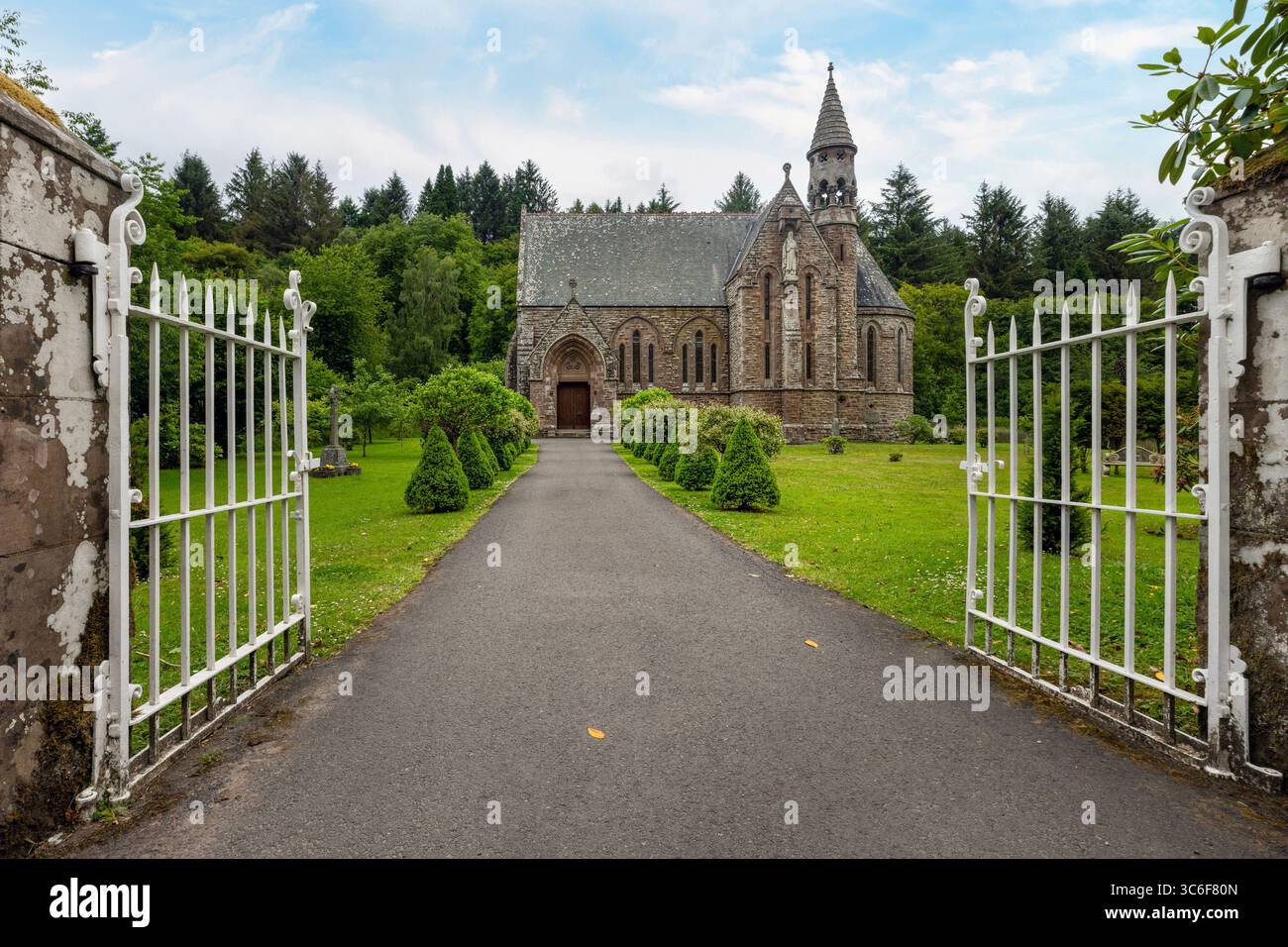 St Palladius Church, a 19th-century Gothic Revival chapel, is a ...