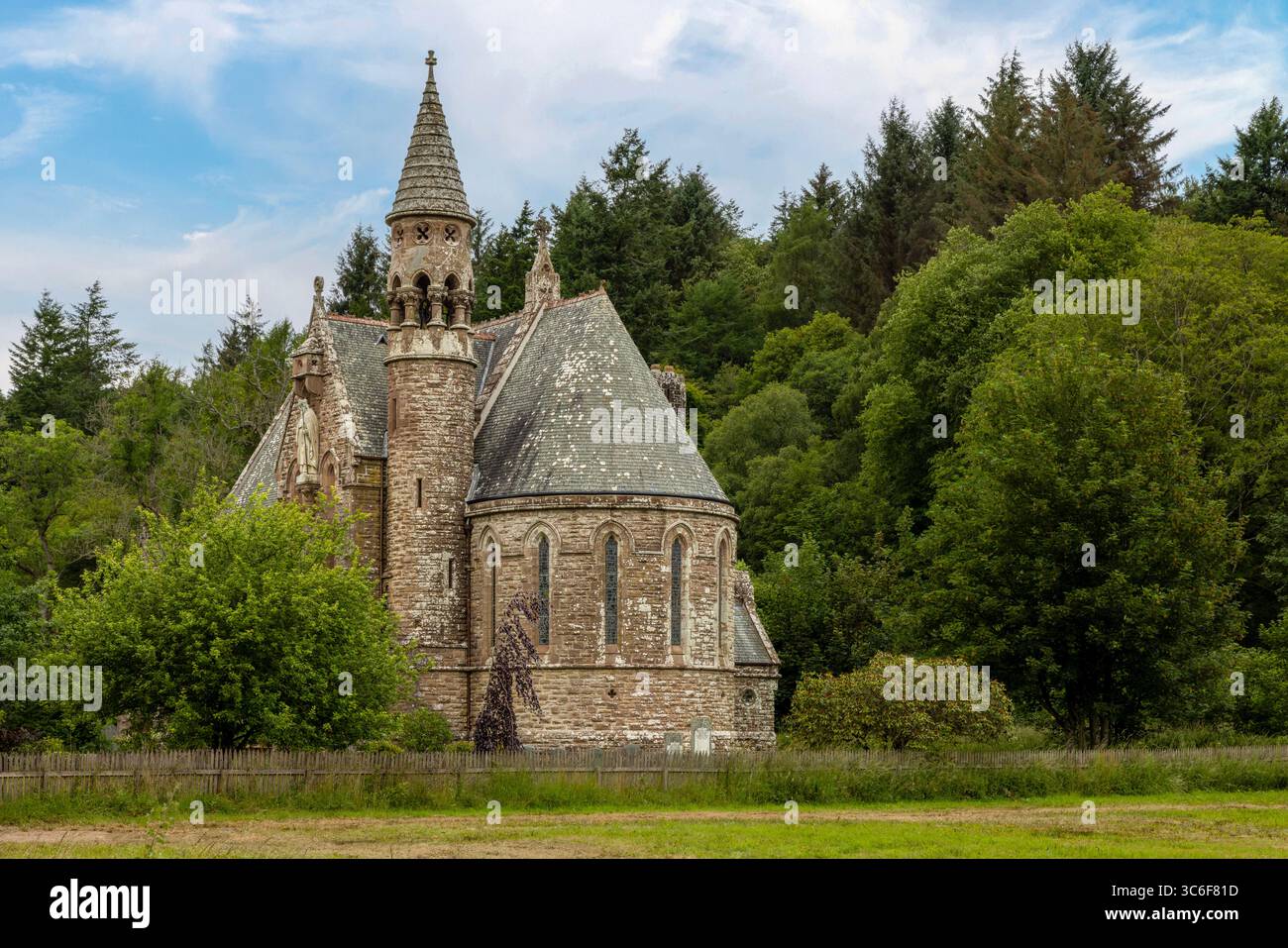 St Palladius Church, a 19th-century Gothic Revival chapel, is a ...