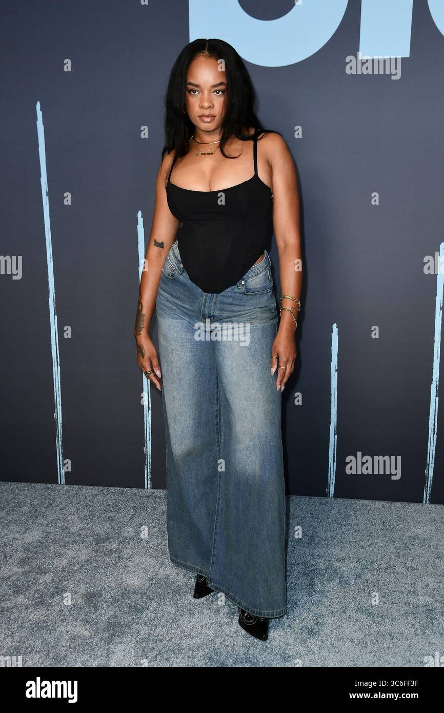 Ariel Michele arrives at the season two premiere of "Platonic" on ...