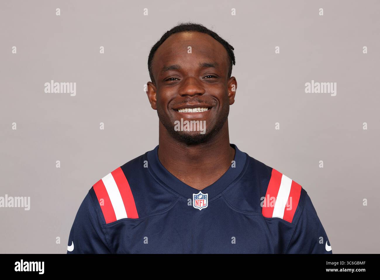 This is a 2025 photo of Monty Rice of the New England Patriots NFL ...