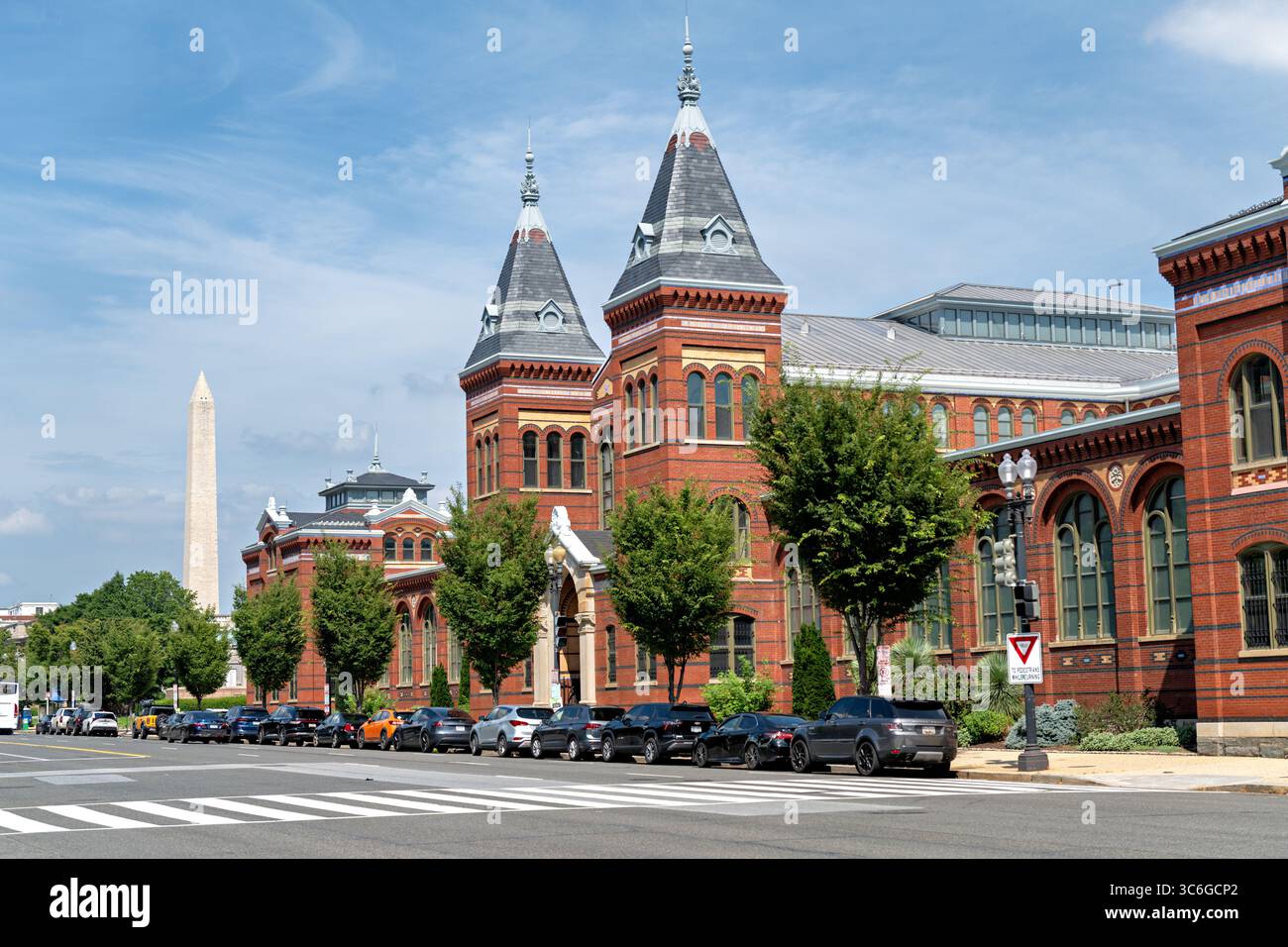 WASHINGTON DC — The Arts and Industries Building displays its ...