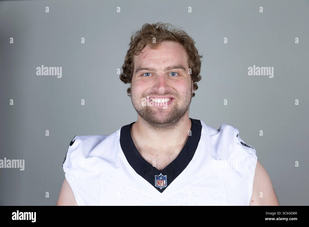 This is a 2025 photo of Trevor Penning of the New Orleans Saints NFL ...