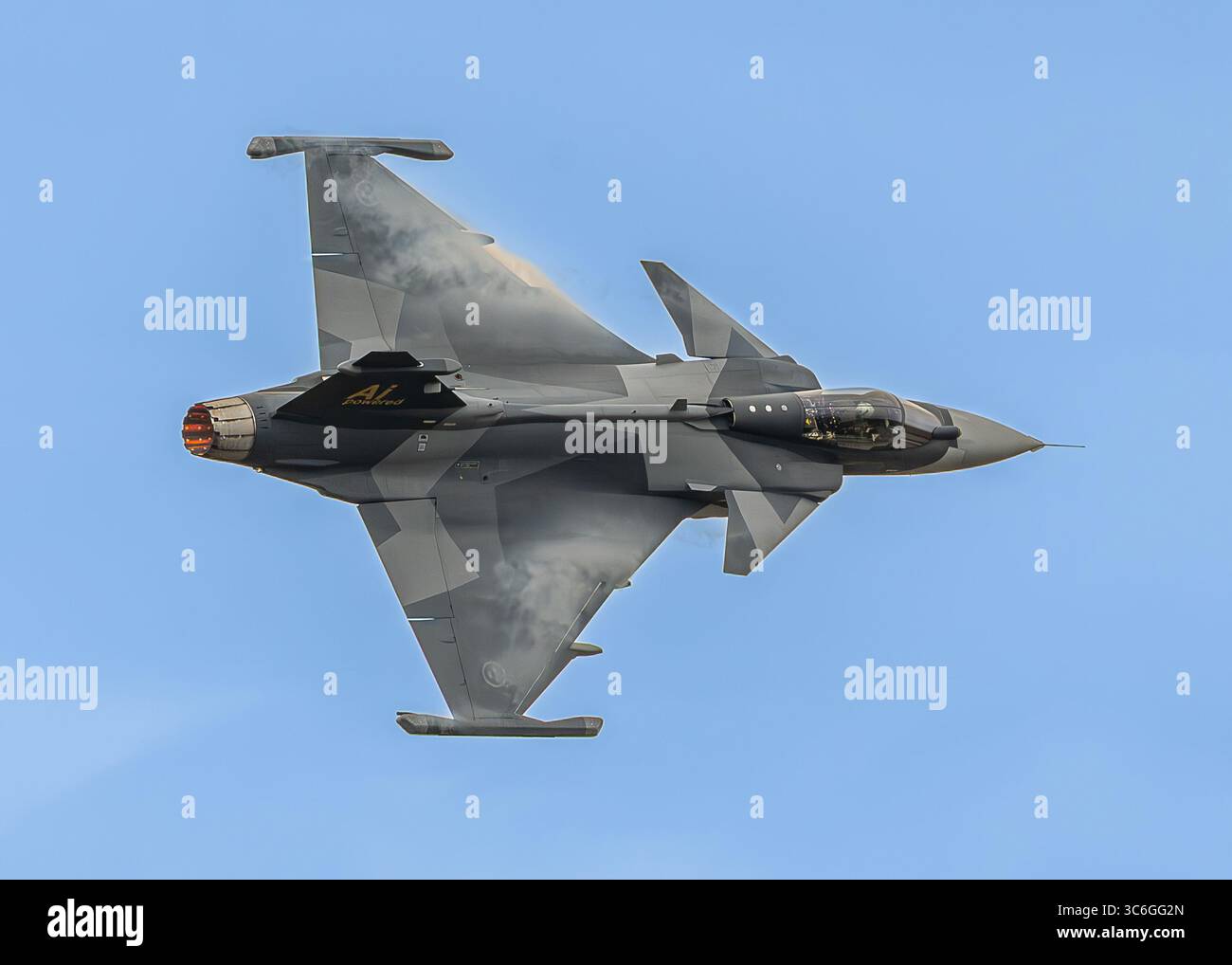 Saab JAS 39E Gripen Stock Photo - Alamy