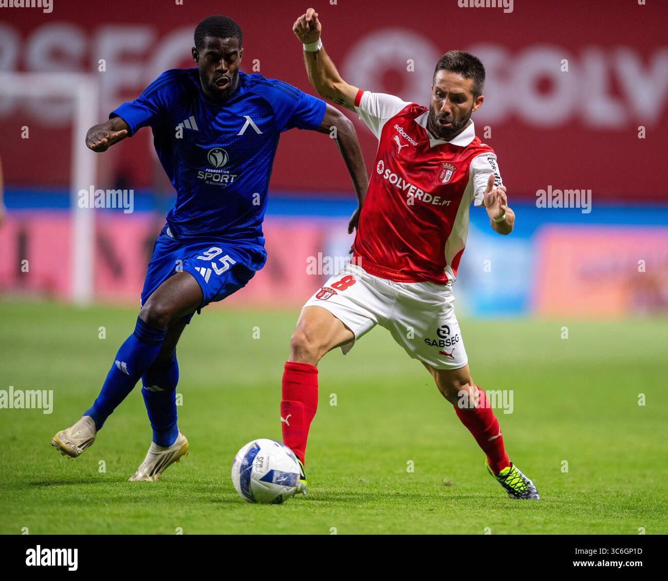 Braga, Braga, Portugal. 31st July, 2025. xxxxxxxxxxxxxxx during the UEFA Europe League 2025/26 ...