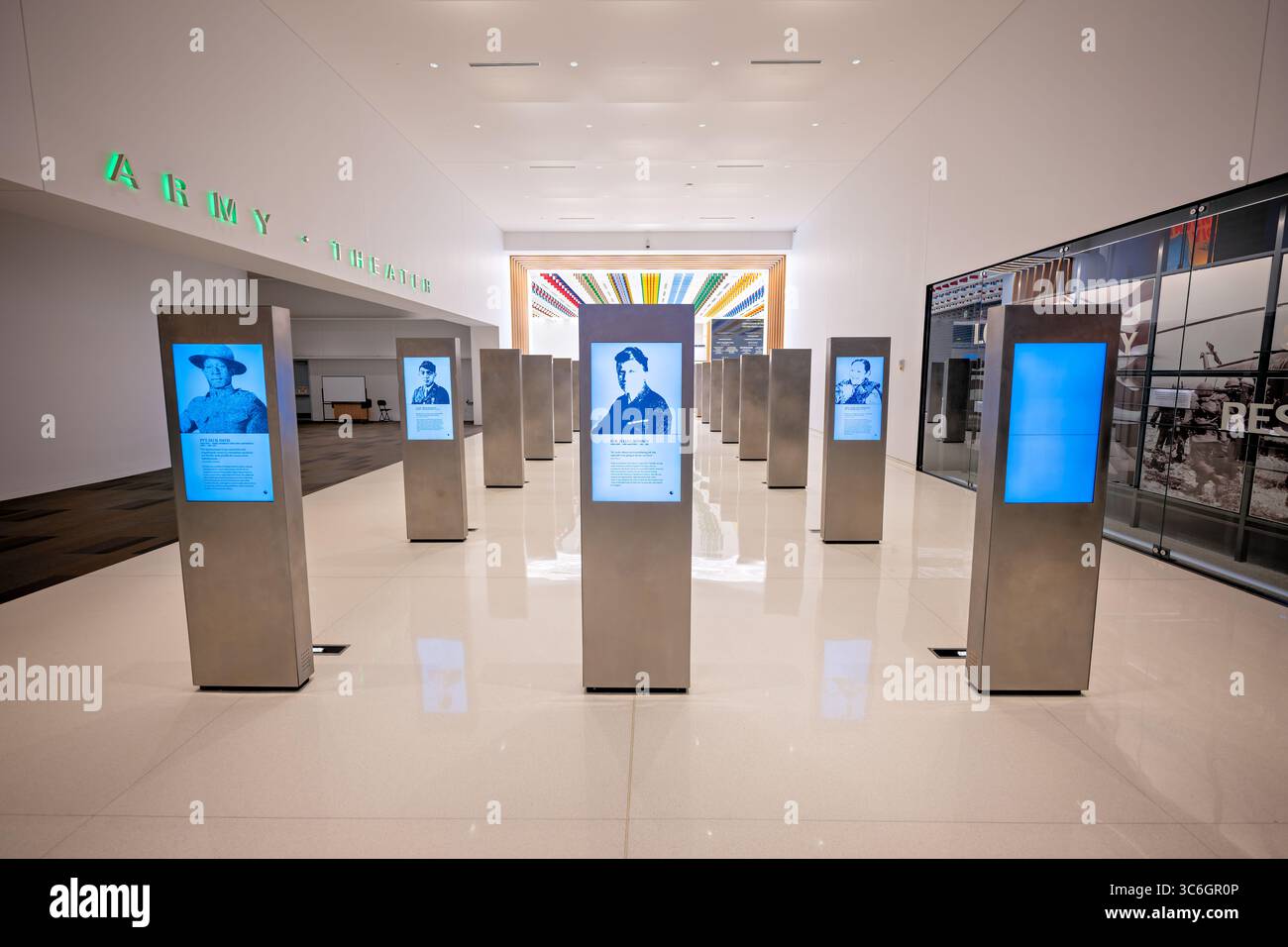 FORT BELVOIR, Virginia — The Soldiers' Stories Gallery at the National ...