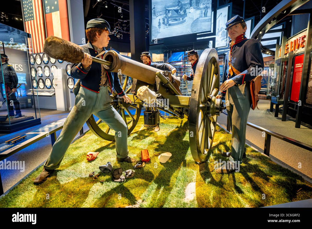 FORT BELVOIR, Virginia — The Model 1857 Light 12-Pounder Gun-Howitzer ...