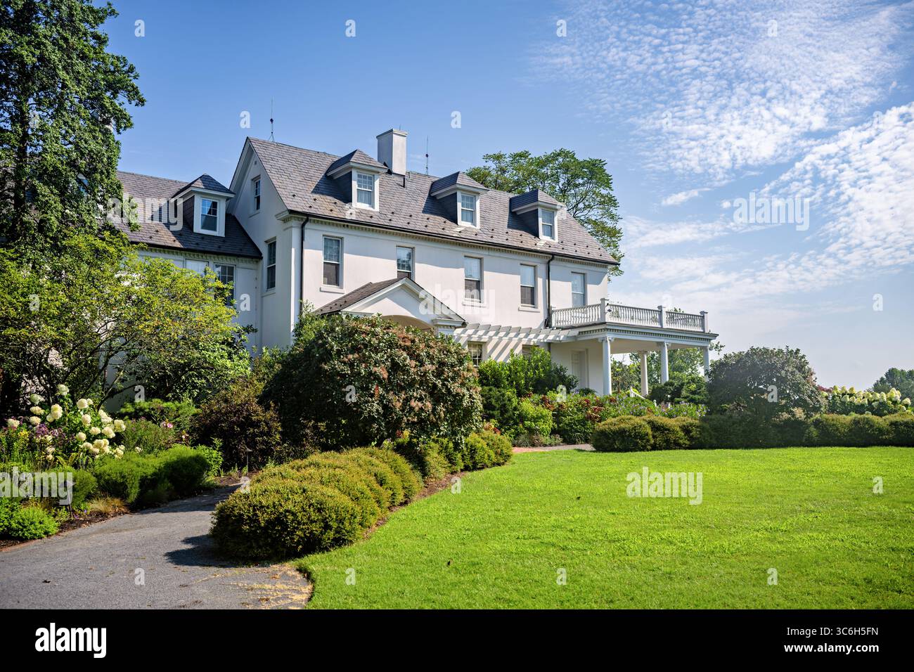 ALEXANDRIA, Virginia — The main building at George Washington's River ...