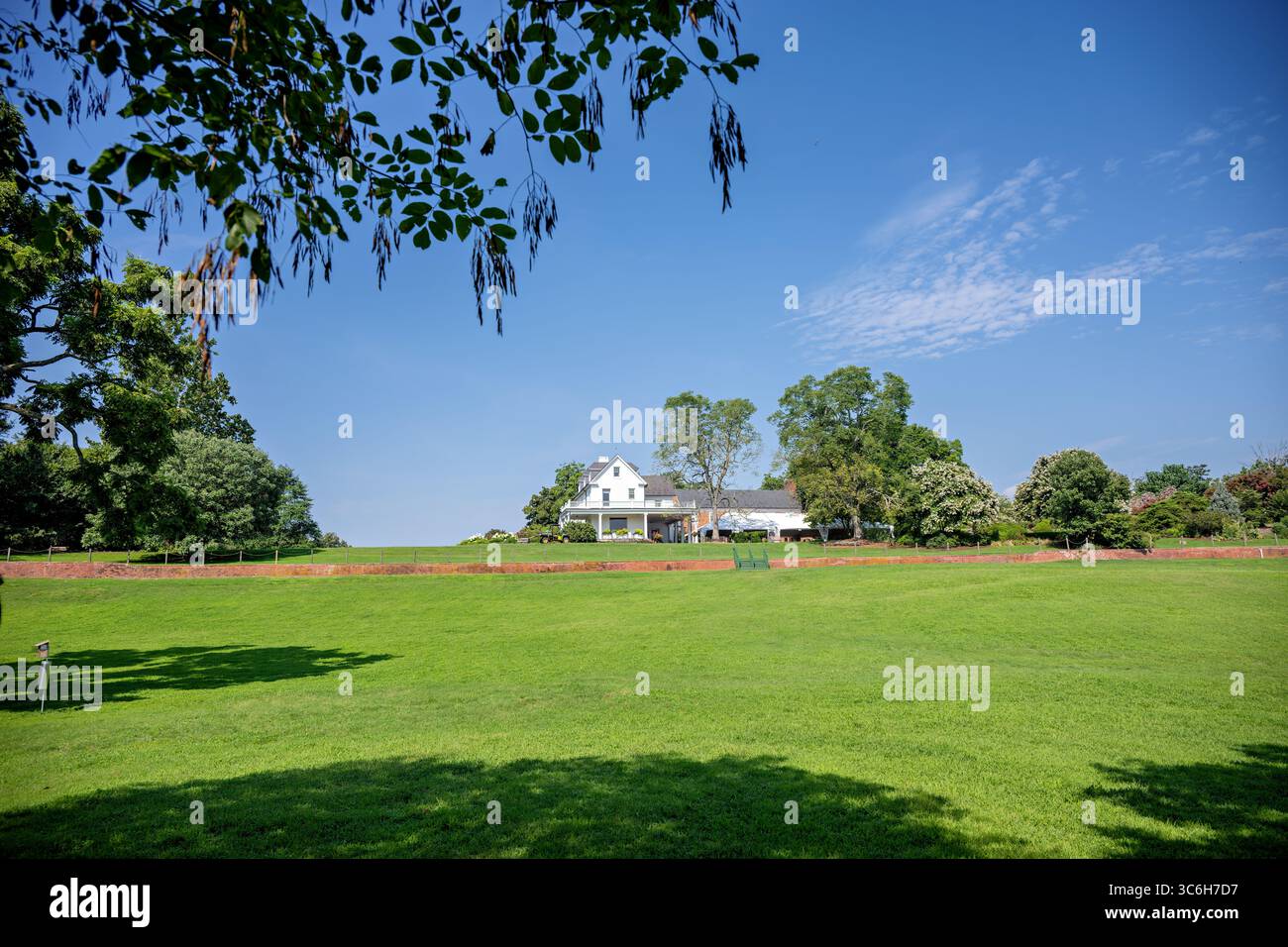 ALEXANDRIA, Virginia — The main building at George Washington's River ...