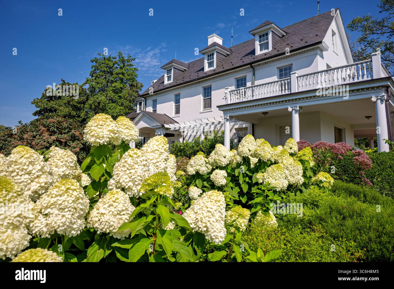 ALEXANDRIA, Virginia — The main building at George Washington's River ...