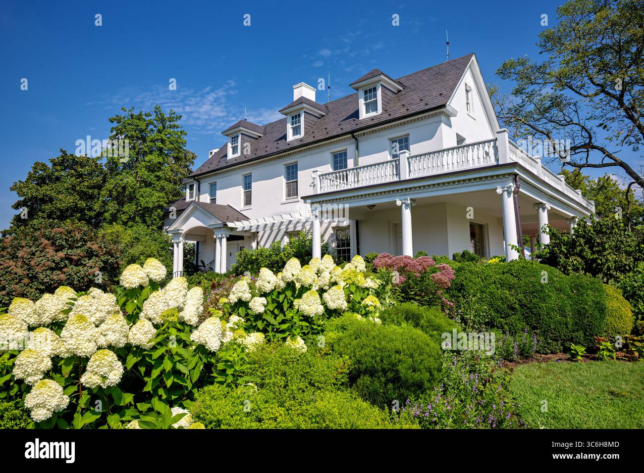 ALEXANDRIA, Virginia — The main building at George Washington's River ...