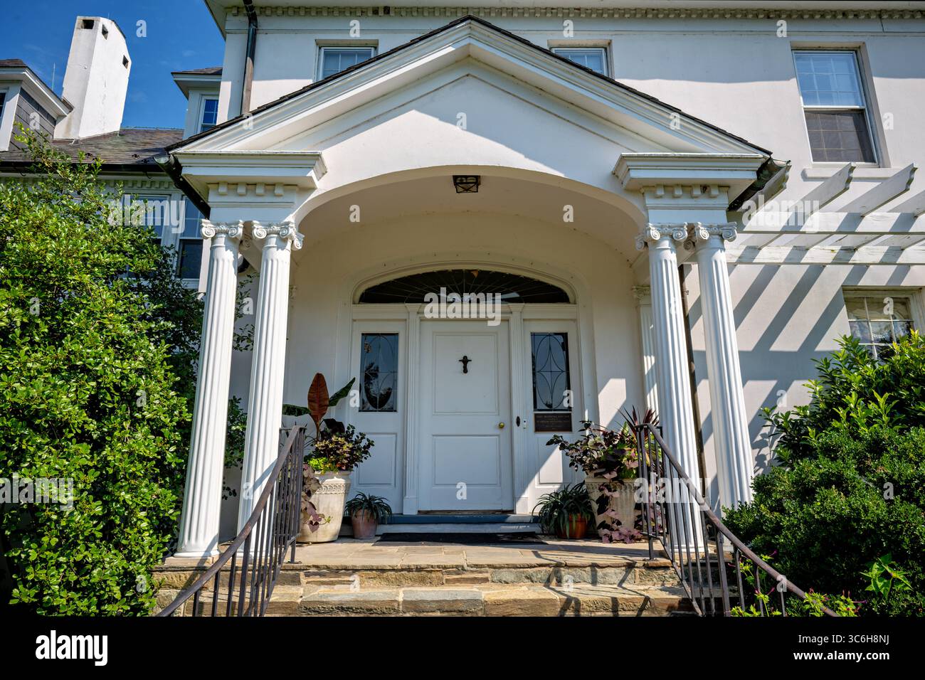 ALEXANDRIA, Virginia — The main building at George Washington's River ...