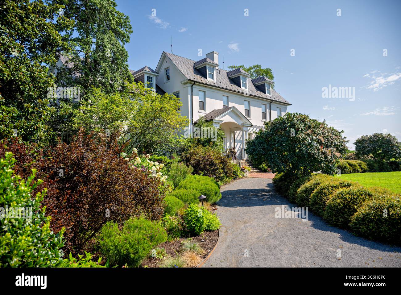 ALEXANDRIA, Virginia — The main building at George Washington's River ...