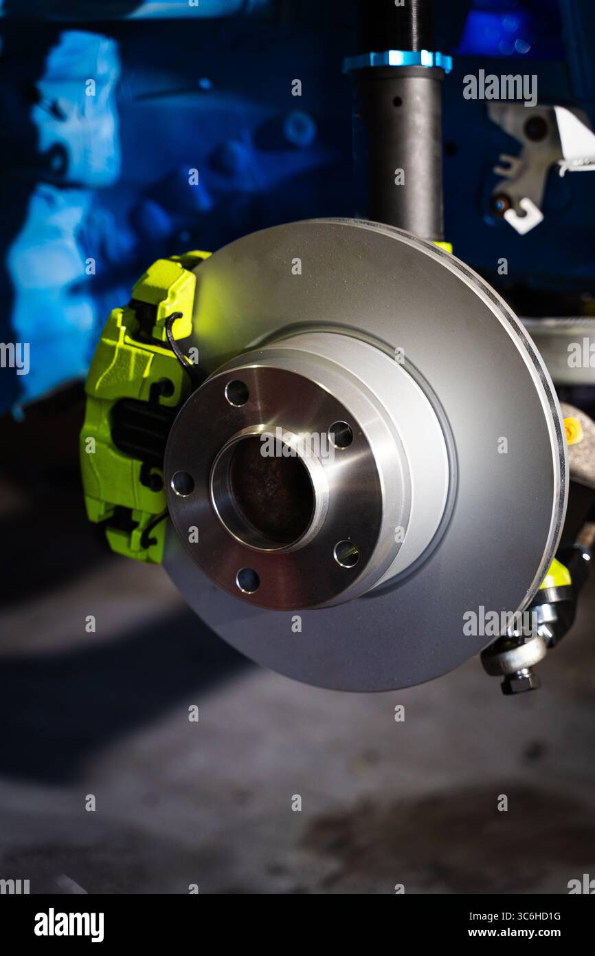 Brake System and Suspension Setup for Drift Build. New brake rotor and ...