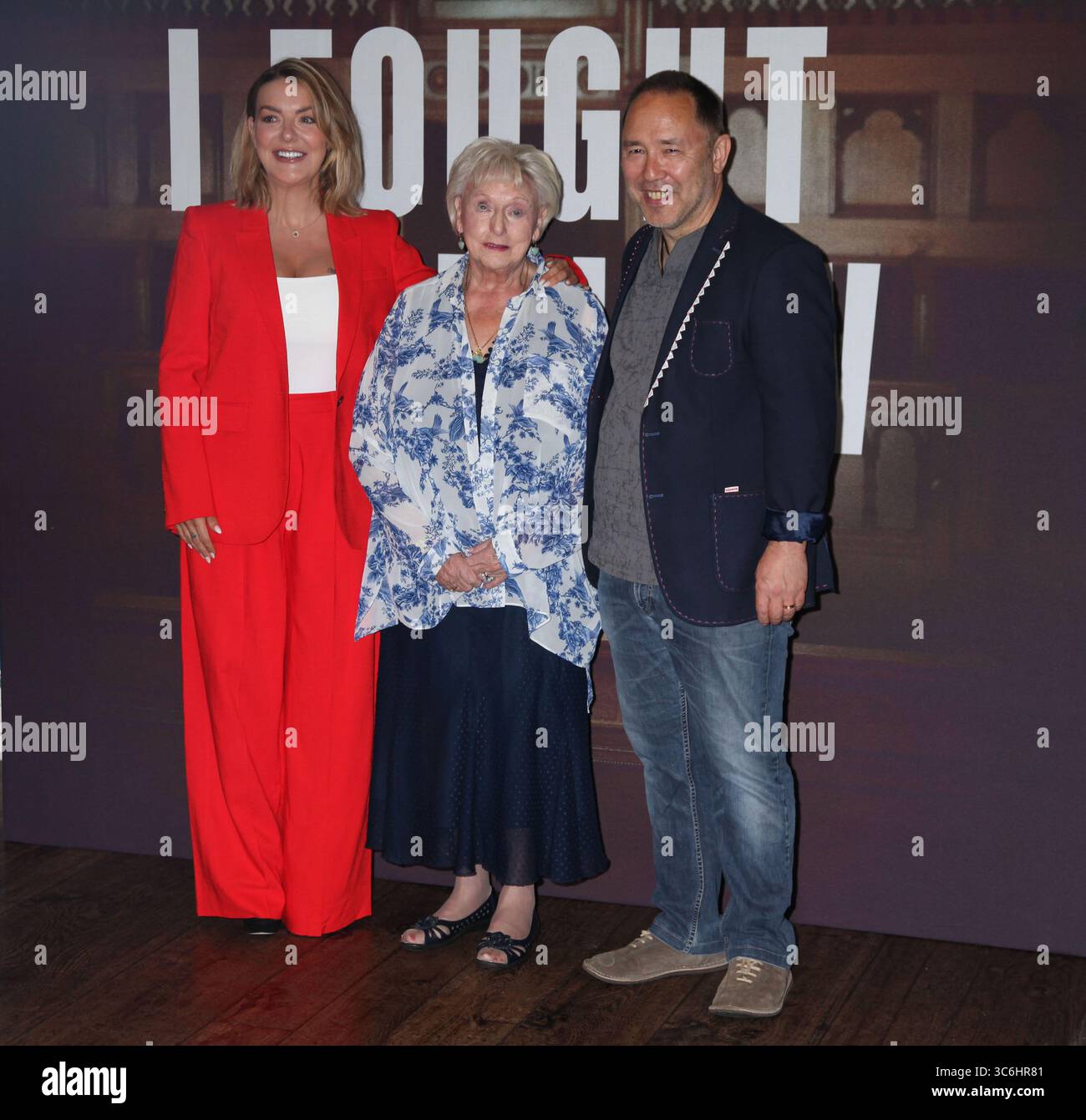 London.UK. Sheridan Smith, Ann Ming and Daniel York Loh at the I Fought ...