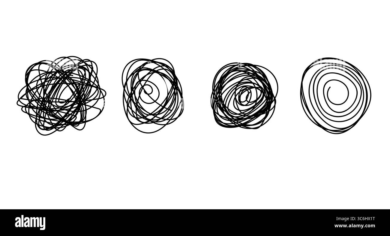 Entangled lines Stock Vector Images - Alamy