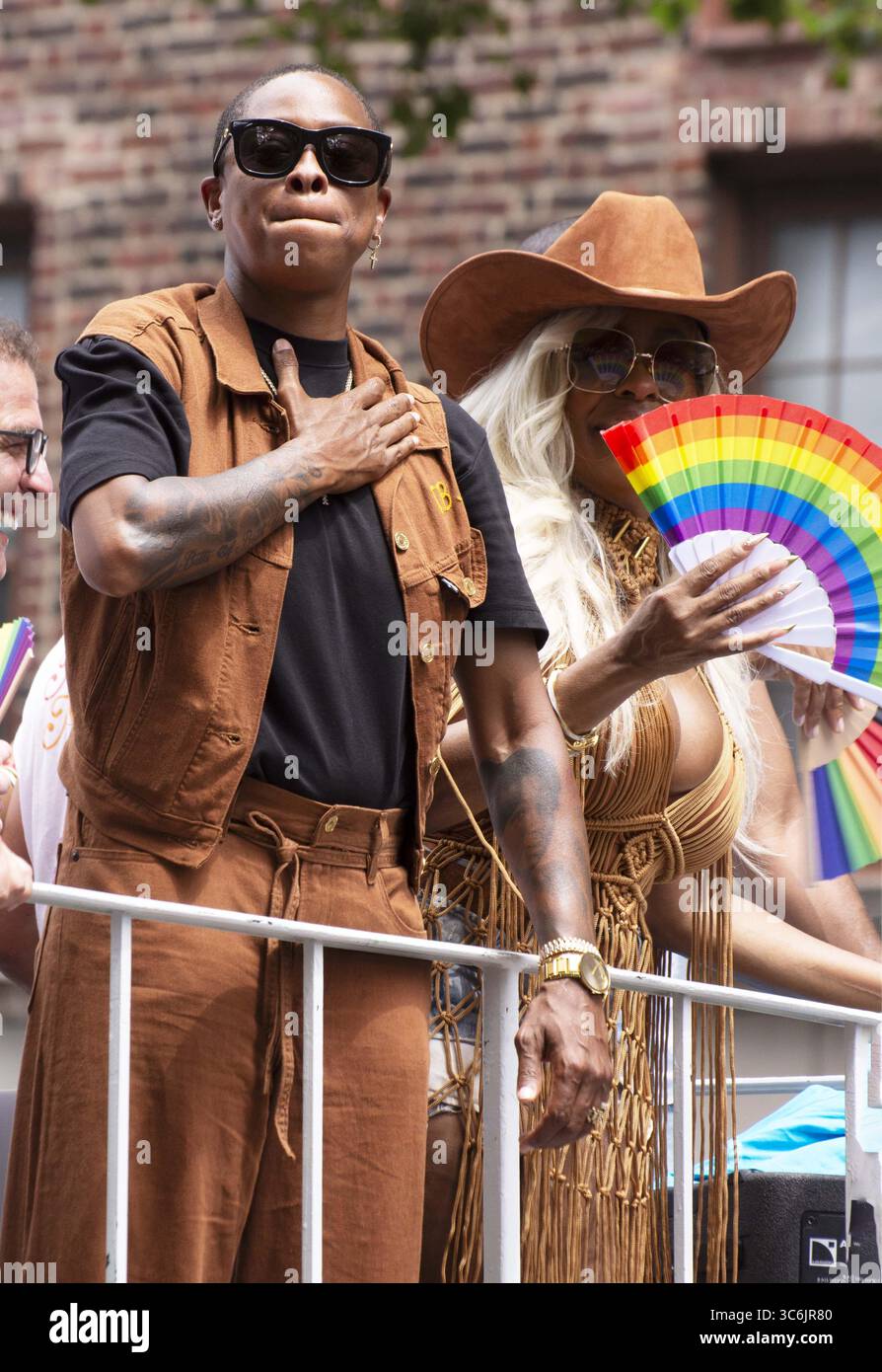 2025 New York Pride Parade Featuring: Jessica Betts, Niecy Nash Where ...