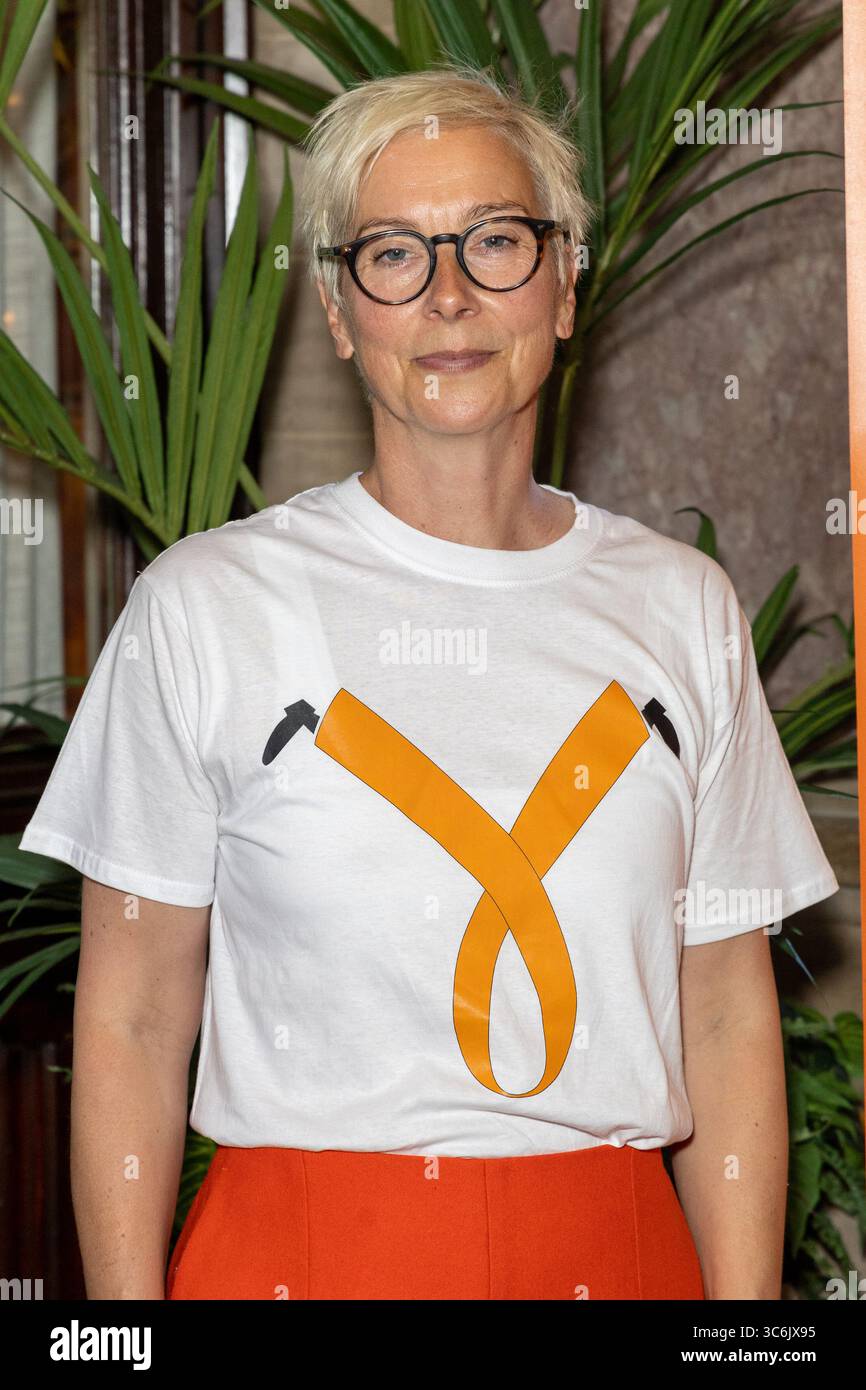 Guests attend the launch of Leukaemia UK and Lucy Musgrave's Cartwheel for Movement campaign at ...