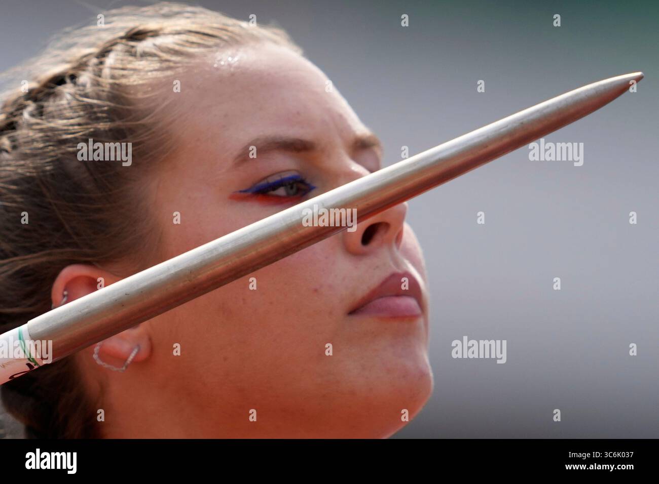Evie Bliss competes in the Women's Javelin throw during the U.S ...