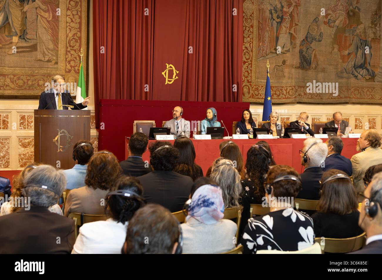 Chair of the senates european affairs committee hi-res stock ...