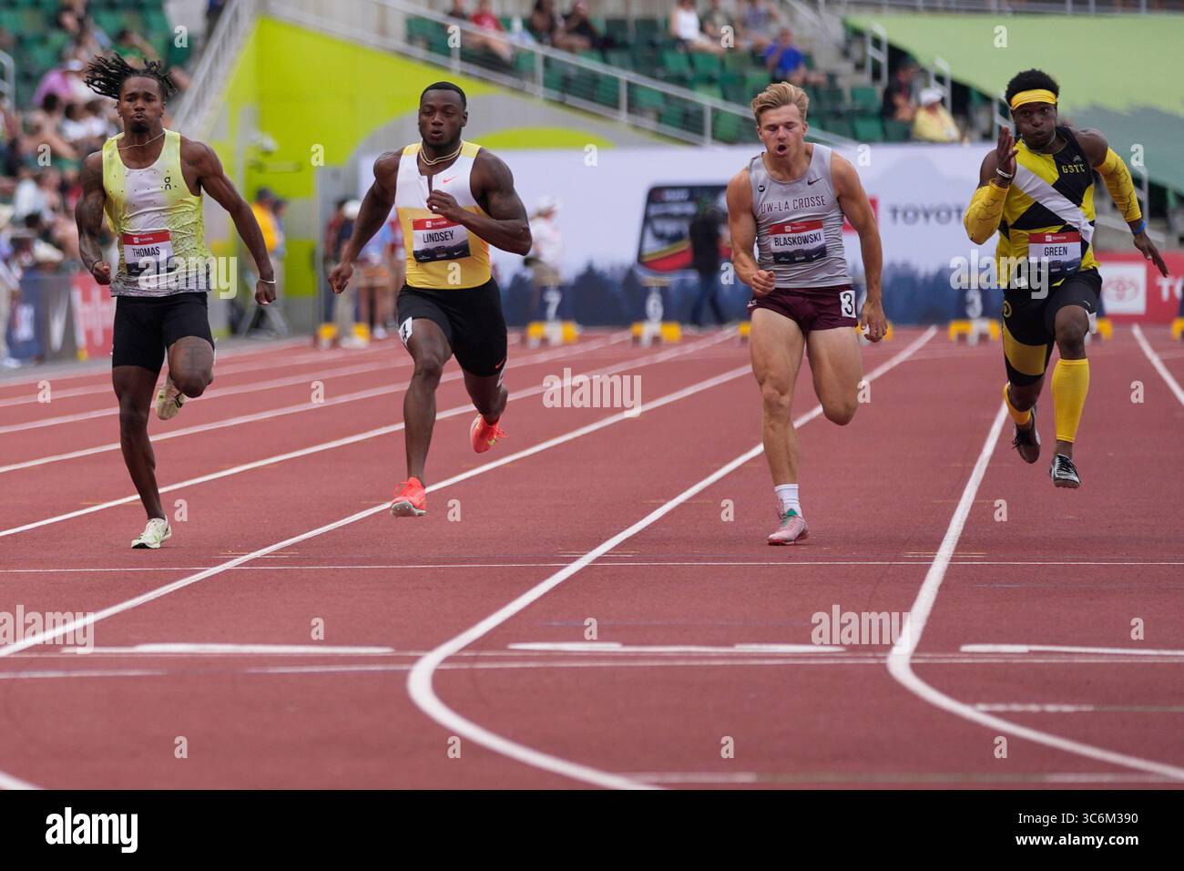 From left, Max Thomas, Courtney Lindsey, Sam Blaskowski and Nigel Green ...
