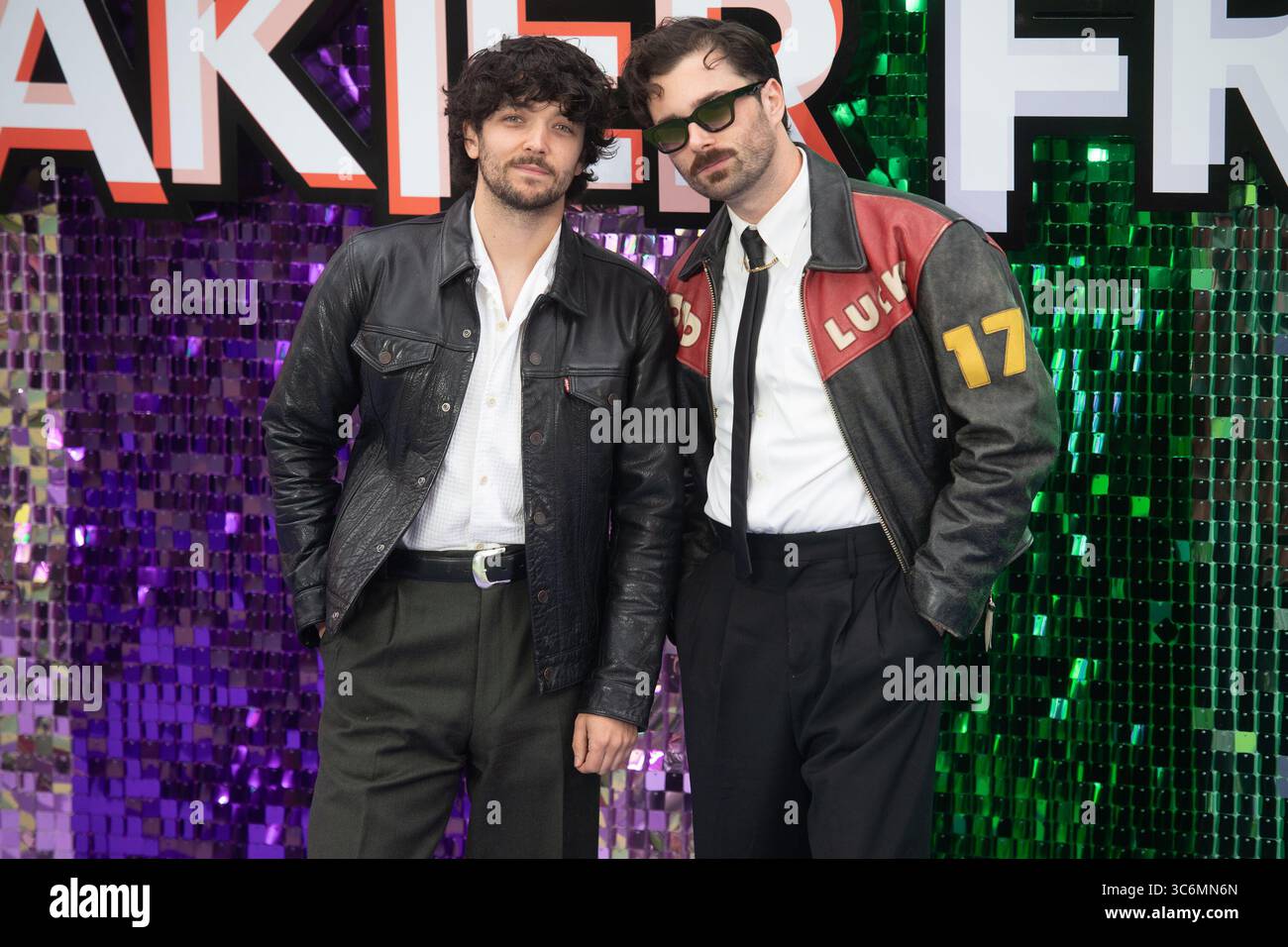 Chris alderton and elliot briggs of the amazons hi-res stock ...