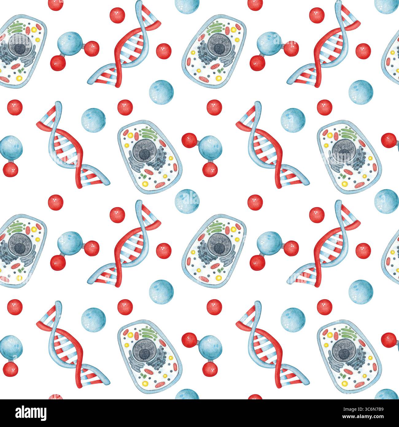 Drawing dna molecule chromosome hi-res stock photography and images - Alamy
