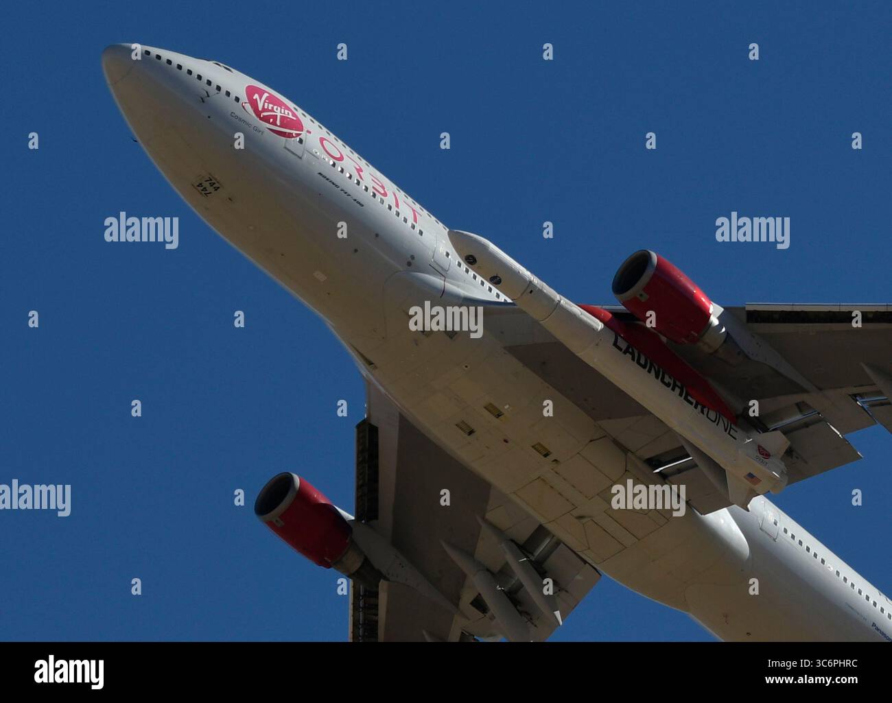 January 17, 2021, Mojave, California, USA: Richard Branson's Virgin ...