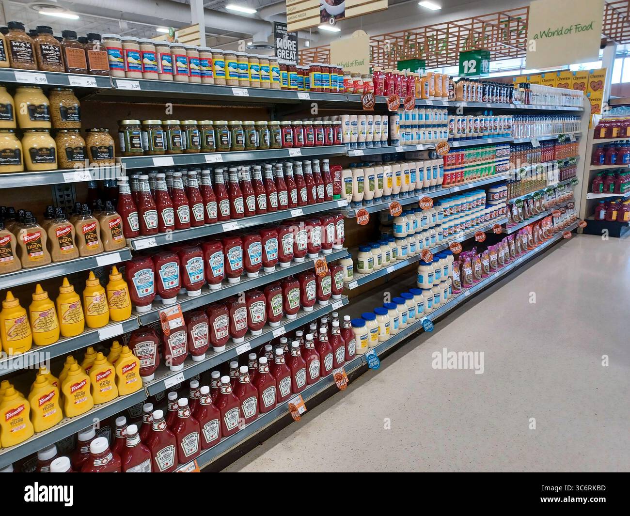 Toronto, On, Canada - October 30, 2024: Inverior view at the aisles and ...