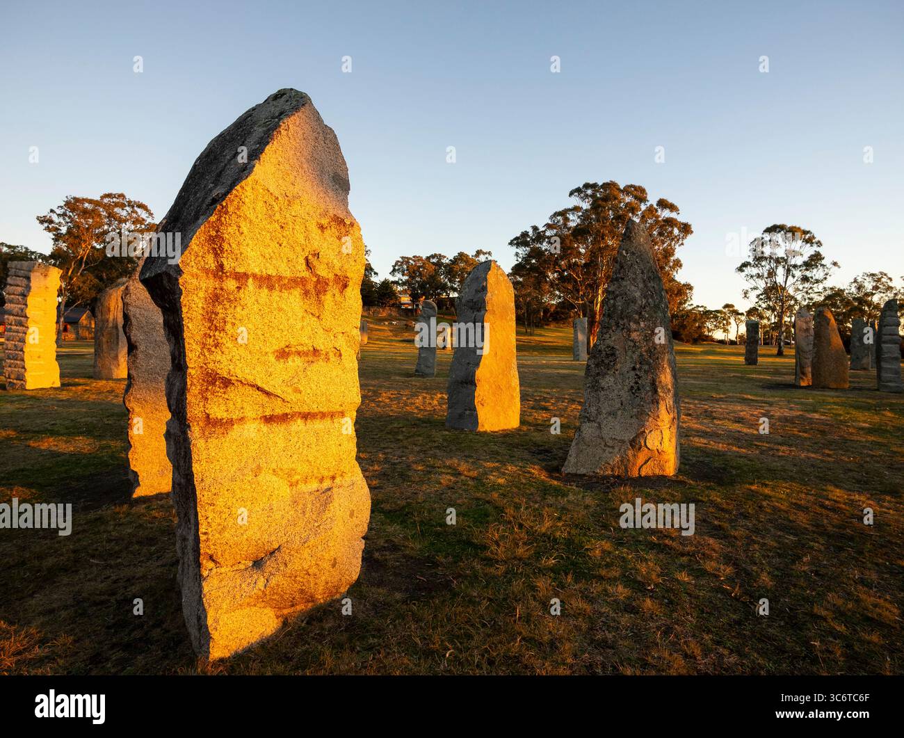 The Australian Standing Stones, a tribute to the Celtic heritage of the ...