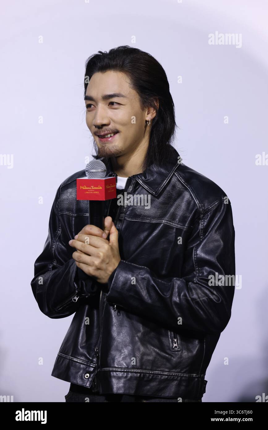 Chinese actor Ci Sha unveils his wax likeness at Madame Tussauds Shanghai, Shanghai, China, 29 ...