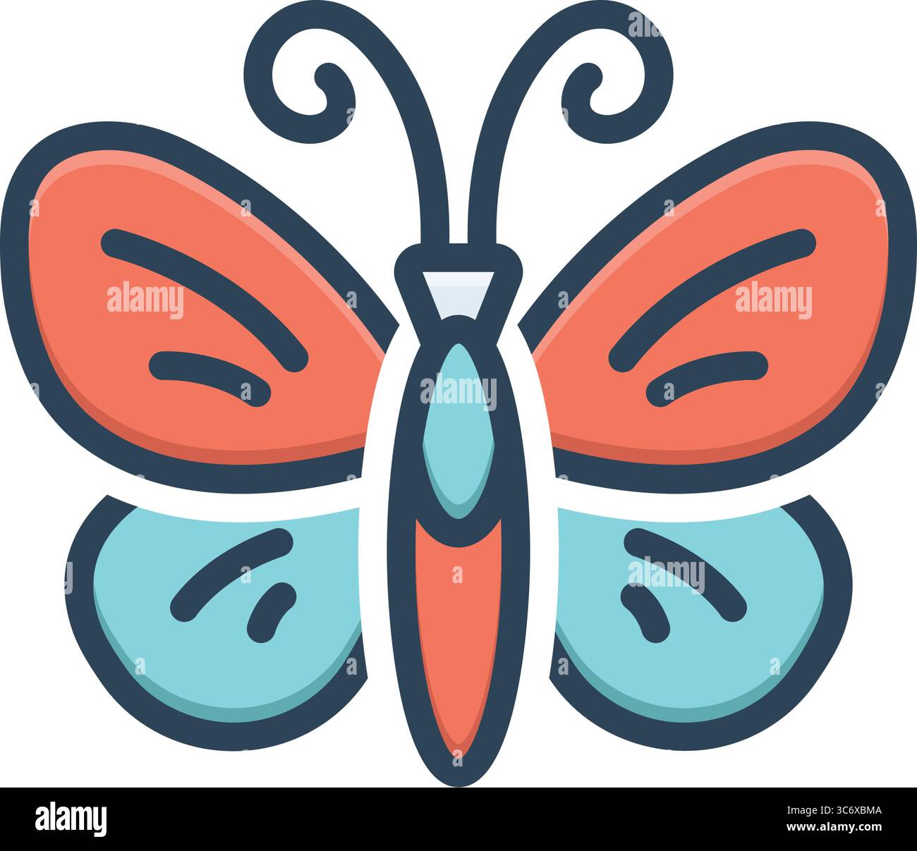 Icon for butterfly, lepidoptera Stock Vector Image & Art - Alamy