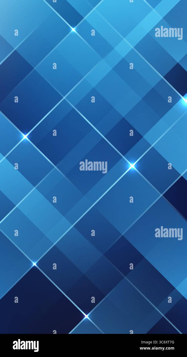 Glowing connected lines blue Stock Vector Images - Alamy