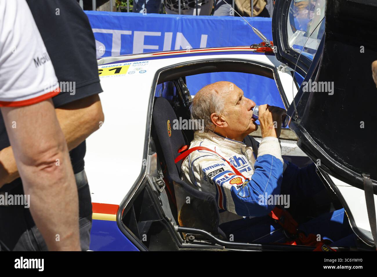 Ennstal Classic 2025 classic car rally, Porsche 962 driven by Hans ...