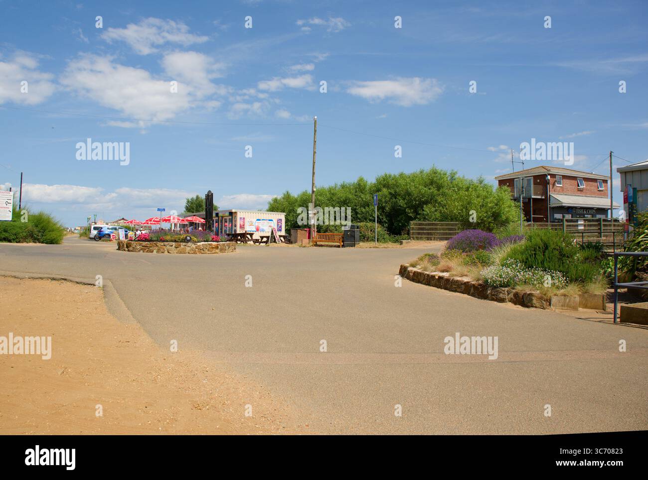 New road junction england hi-res stock photography and images - Alamy