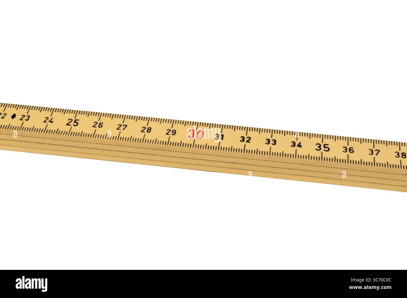 Folding rule in a close-up Stock Photo - Alamy