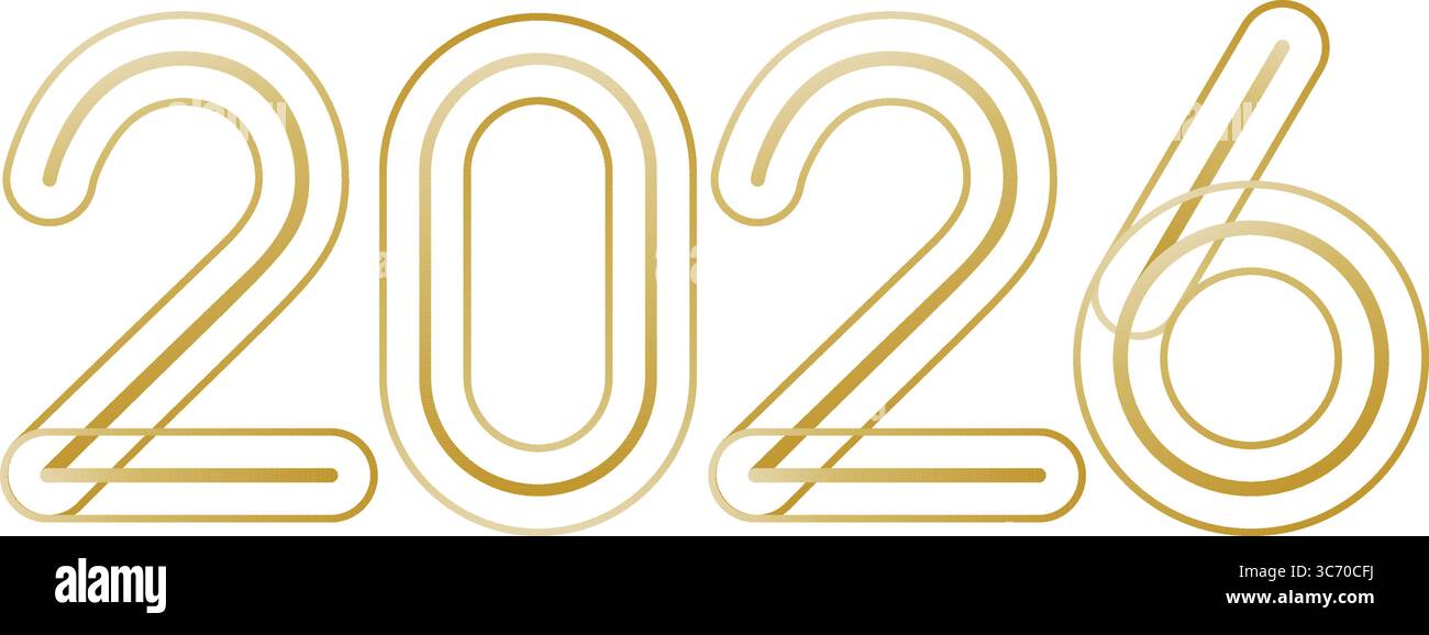 2026 calendar design set hi-res stock photography and images - Alamy