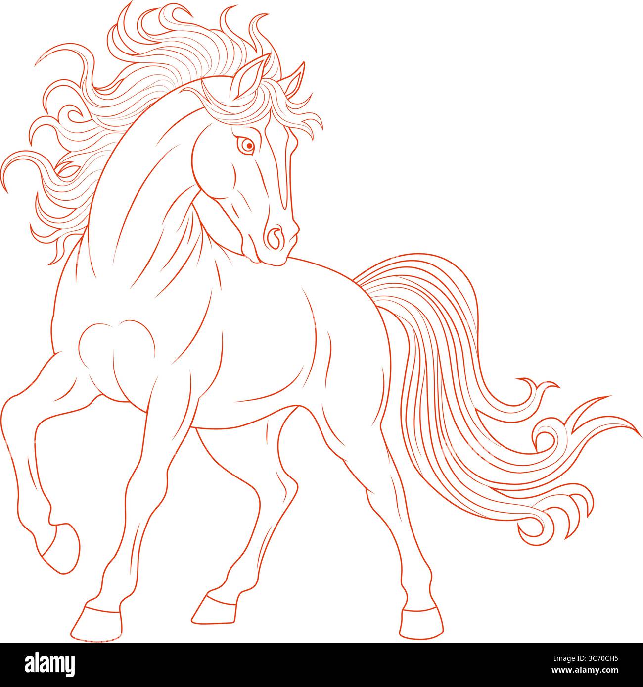 Red line Cut Out Stock Images & Pictures - Alamy