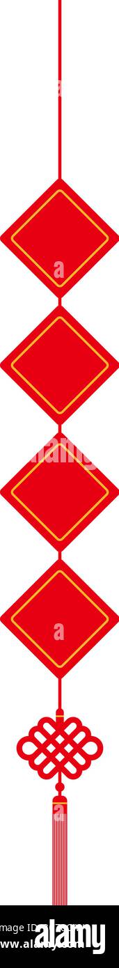 Square frame chinese new Stock Vector Images - Alamy