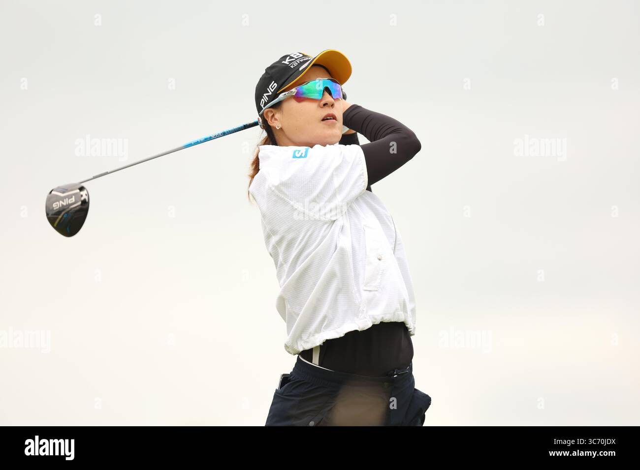 South Korea's In Gee Chun on the 3rd tee on day two of the 2025 AIG ...