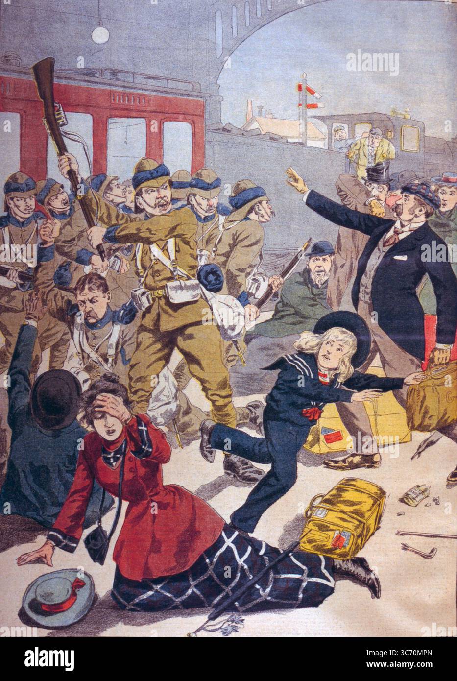 Boer War - Le Petit Journal 1902-1904 - surplus of English soldiers in ...