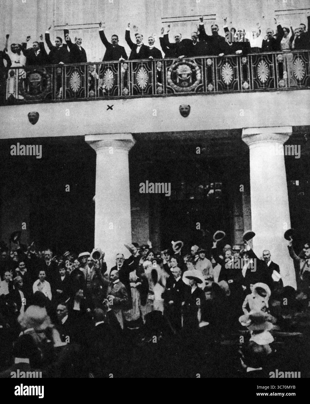 Proclamation of the German Constitution at Weimar 11th August 1919 ...