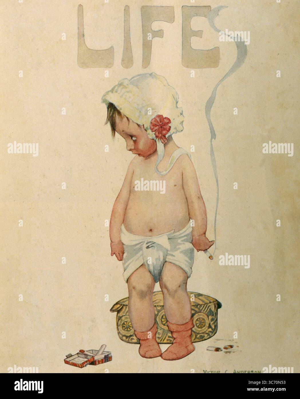 Life Magazine Front Cover - Volume LVIII No 1501 Nicotine Number 3 ...
