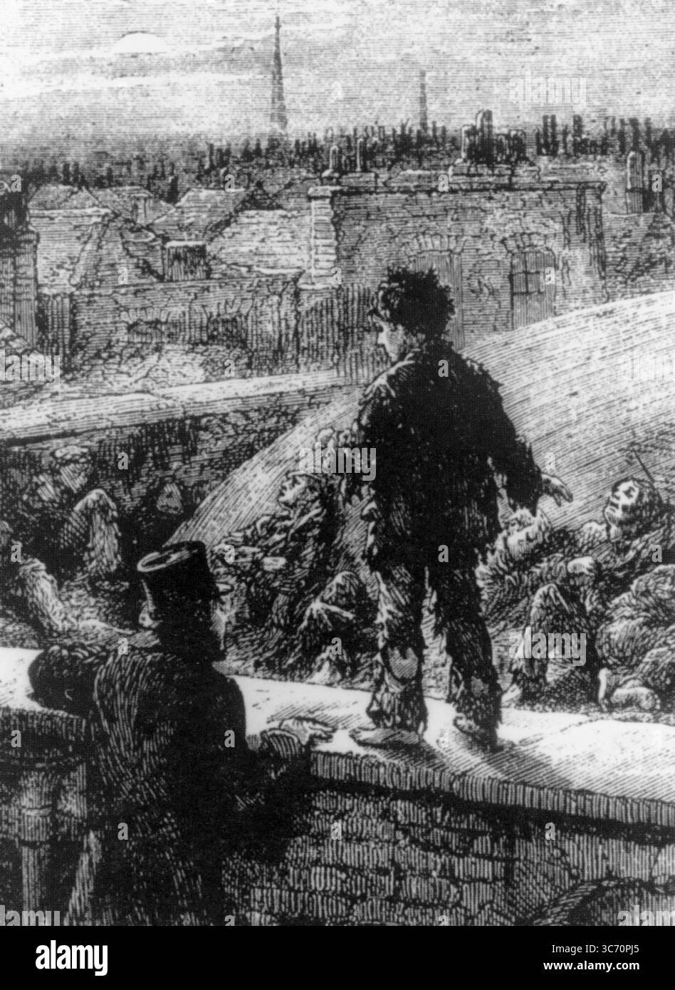 Jim Jarvis shows Dr Barnardo the waifs on the London streets. This ...